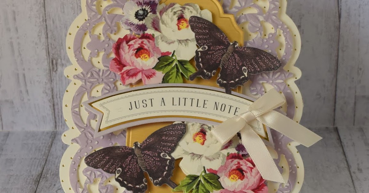 Crafty Creations with Shemaine: Elegant Easel Card Kit by Anna Griffin