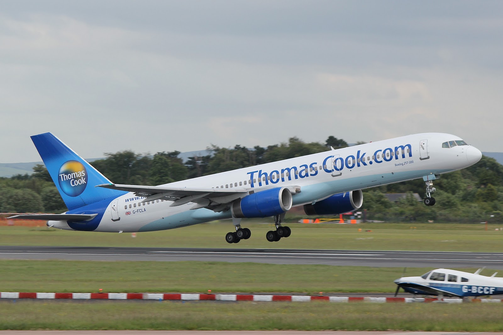 Orion's Aviation: Thomas Cook B757