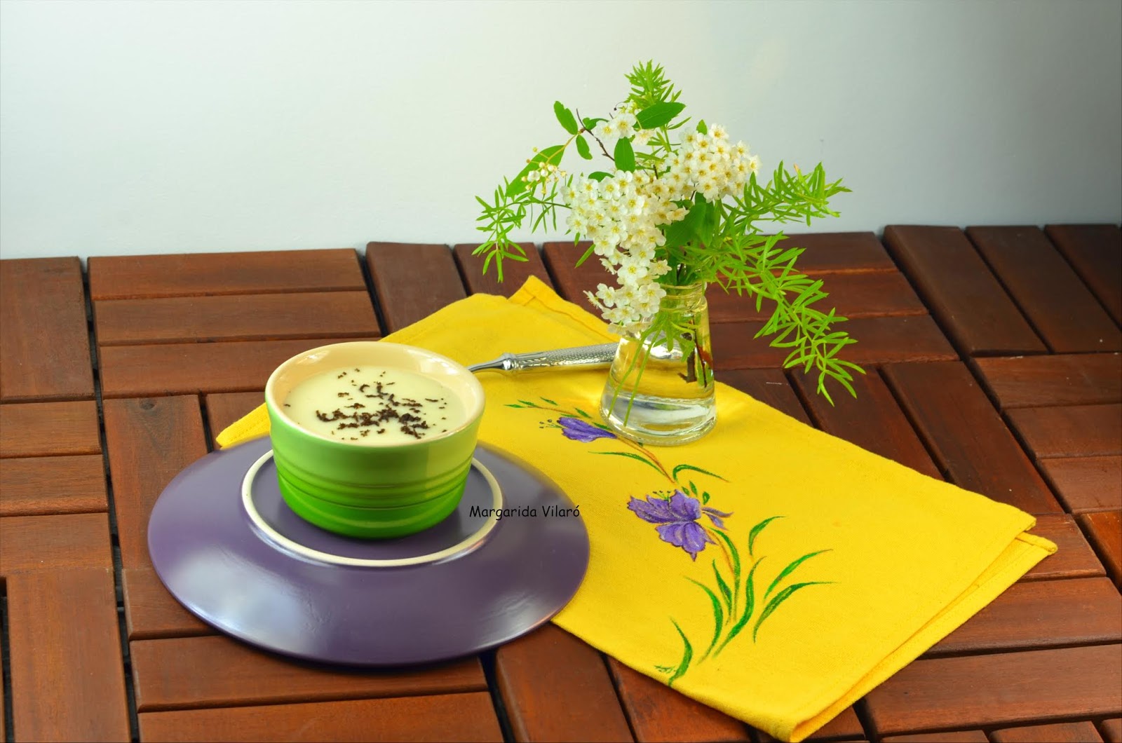 El món de la cuina: Crema de porros, api-rave i bacallà