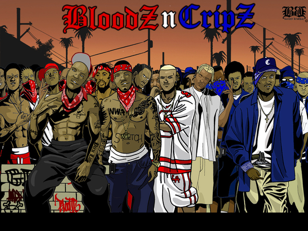 Anastaciblog♥: Crips & Bloods- American Gangs.