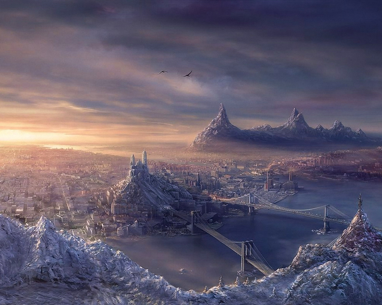 Desktop Wallpapers: Best Fantasy Scenes Wallpapers Set 6