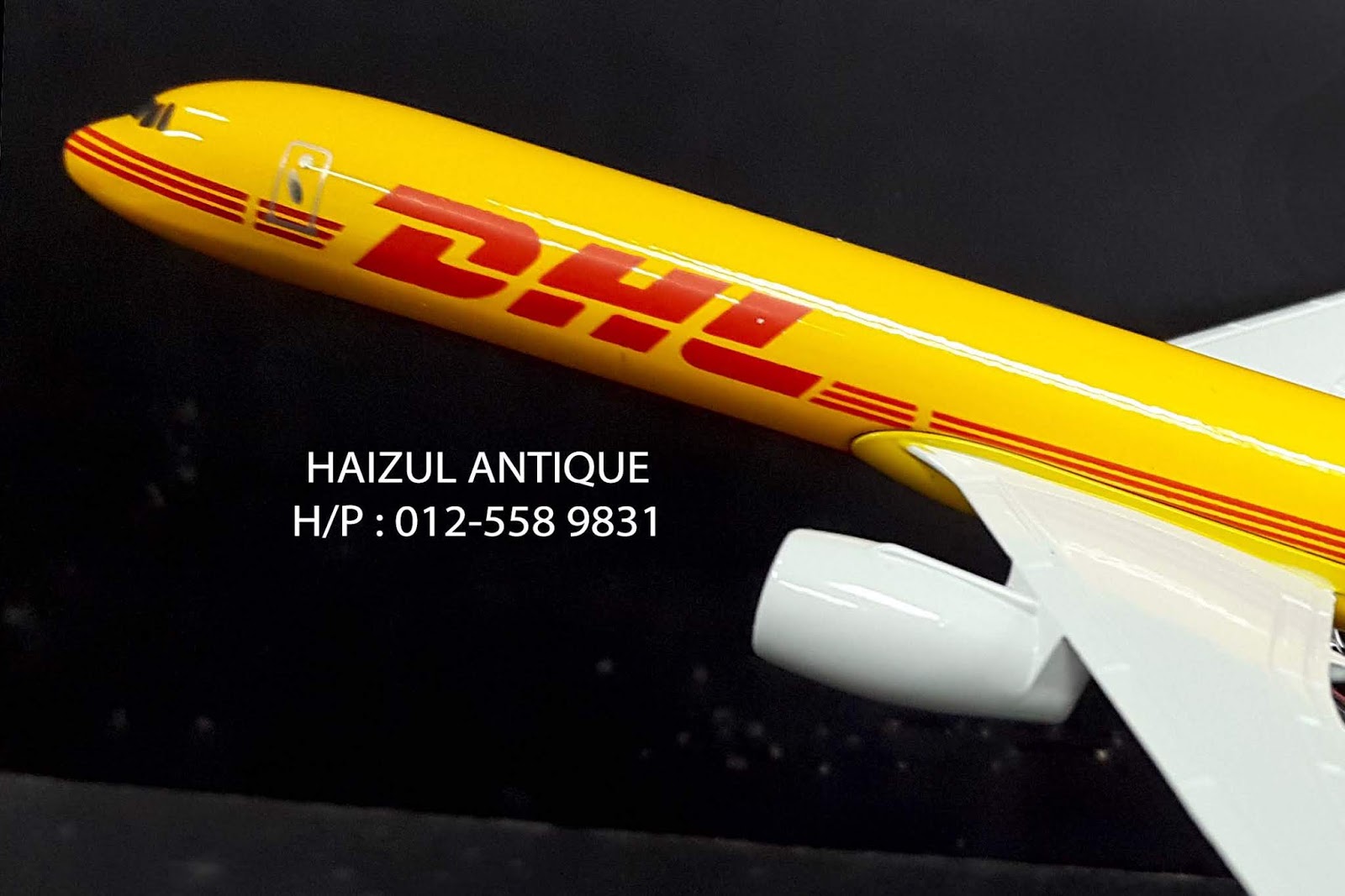 Haizul-Antique: DHL EXPRESS B757 METAL AIRCRAFT MODEL