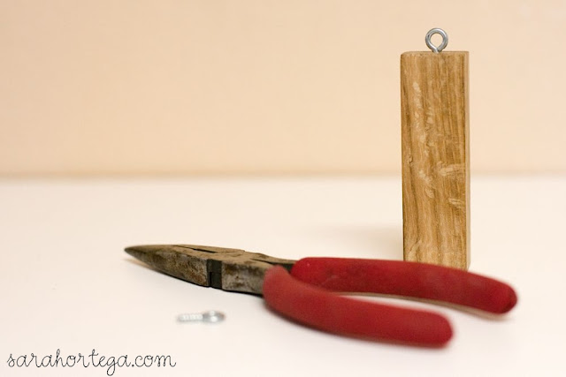 diy {jenga keychain}