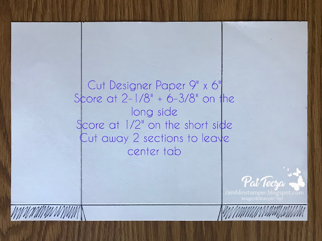 Ramblin' Stamper: Pretty Pocket Card