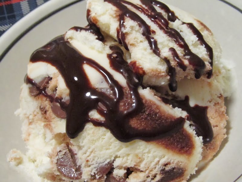 Jenn's Food Journey: Simple Fudge Ripple Ice Cream