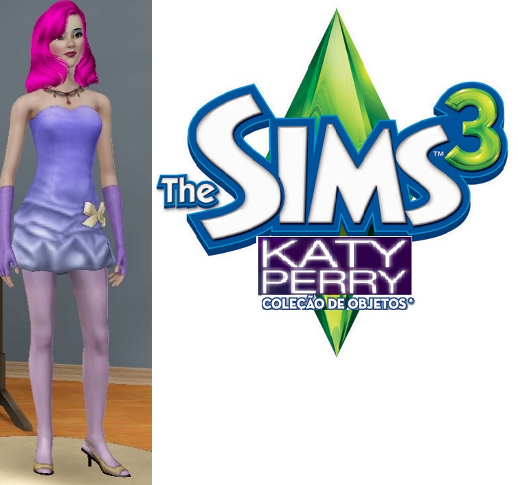 The Sims Oficial: Glamour Katy Perry [Fãn-Made]