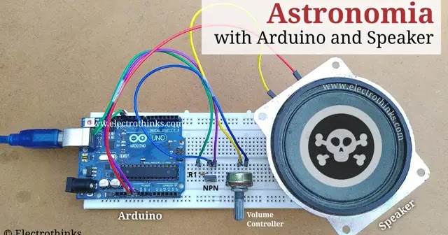 Astronomia (Coffin Dance Meme Song) with Arduino and Speaker