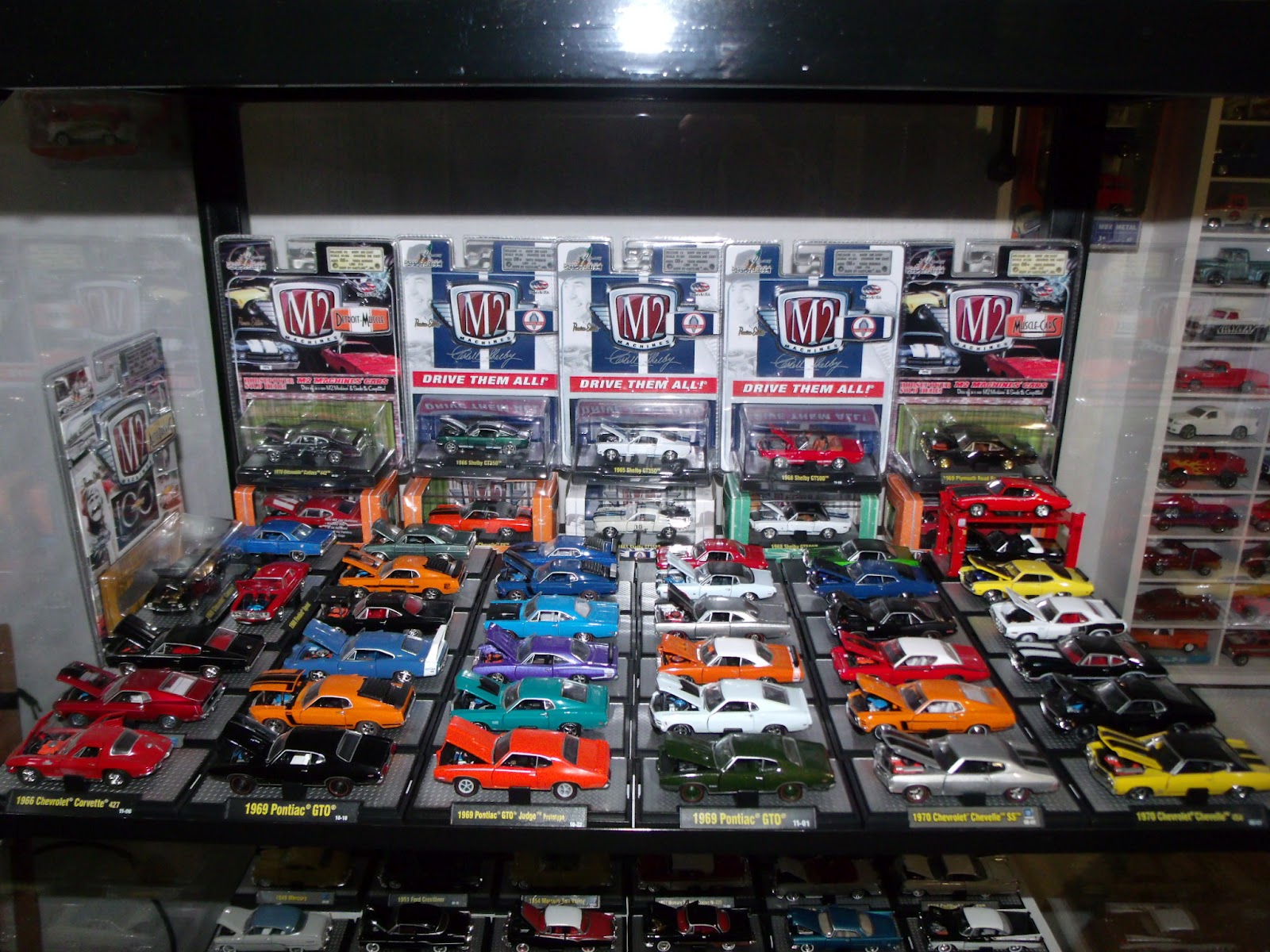 Toy Kids: M2 Machines collection.