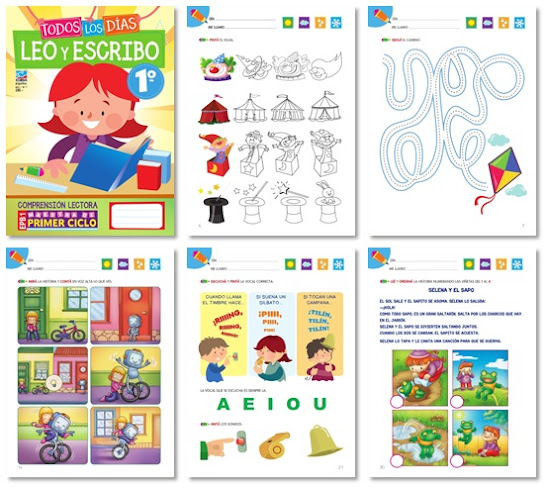 Materiales Educativos. PE: Libro Todos los días Leo y Escribo