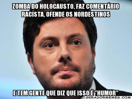 O Homem Comendo Macarrão: The zueira never ends?