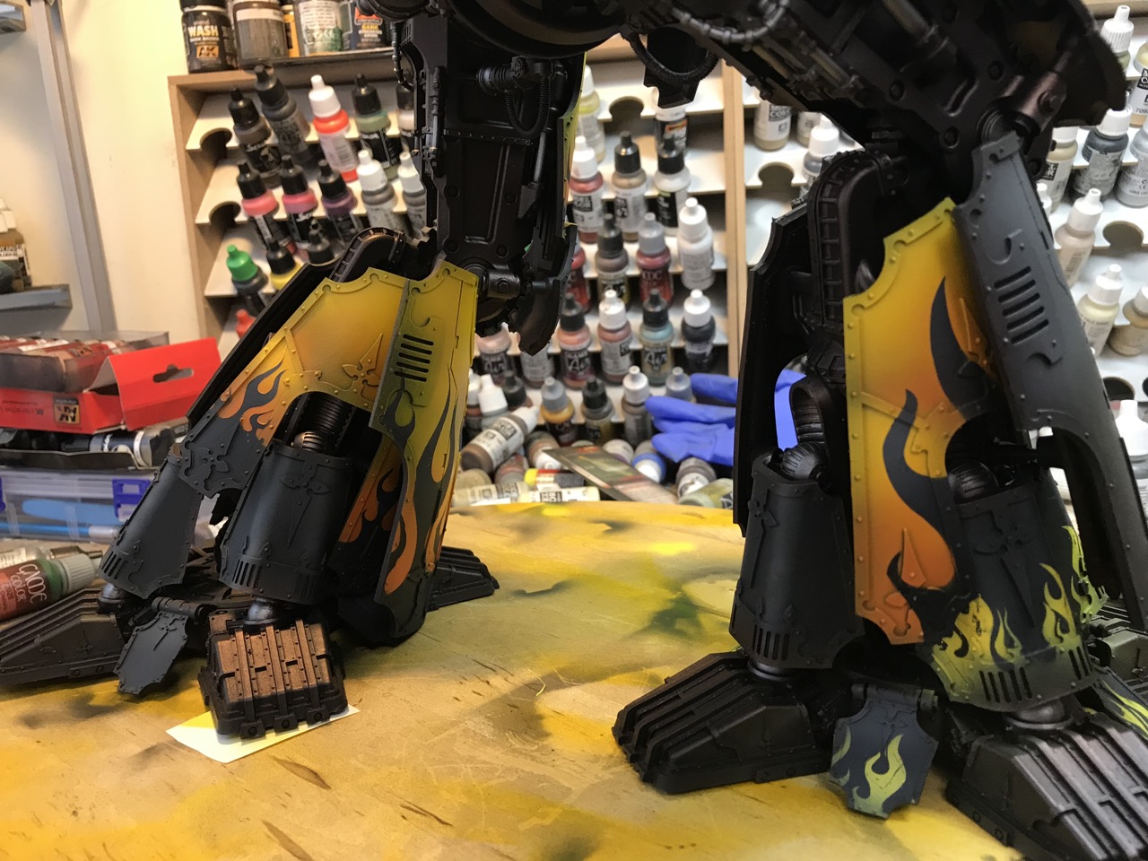 40k Hobby Blog: Warlord Titan Color Scheme Reveal