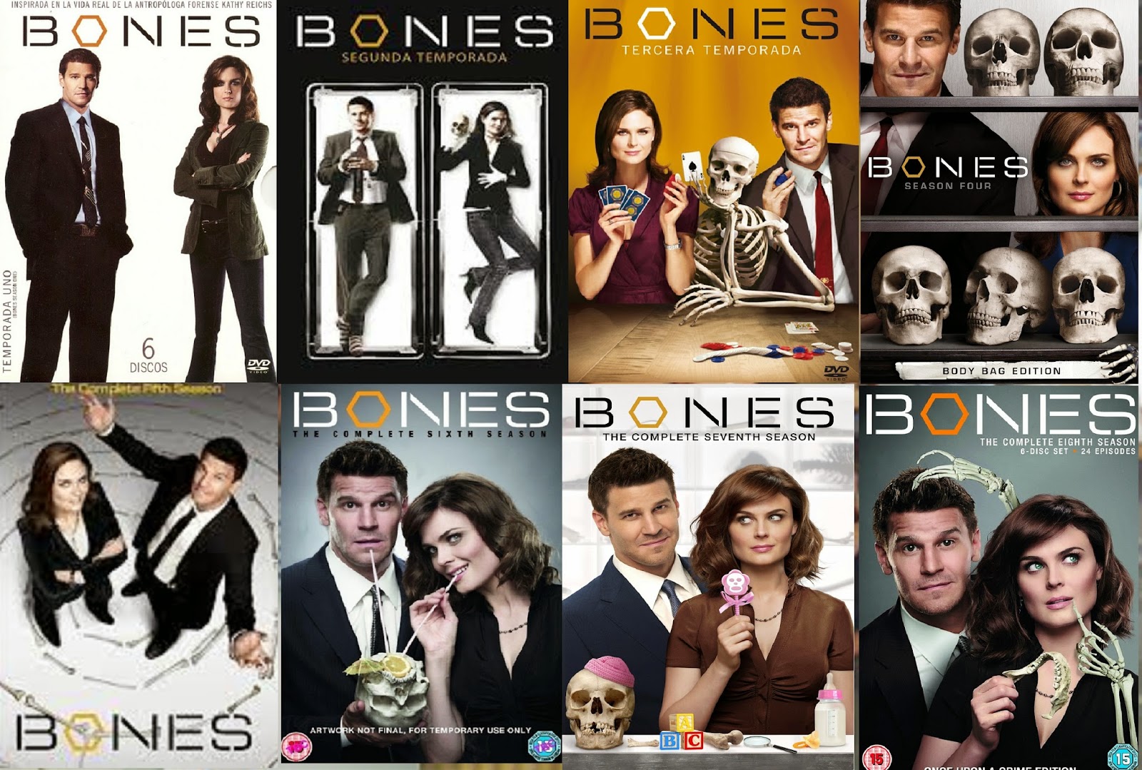 Historias de la Vieja Loba: Bones. Extras DVD Novena Temporada.