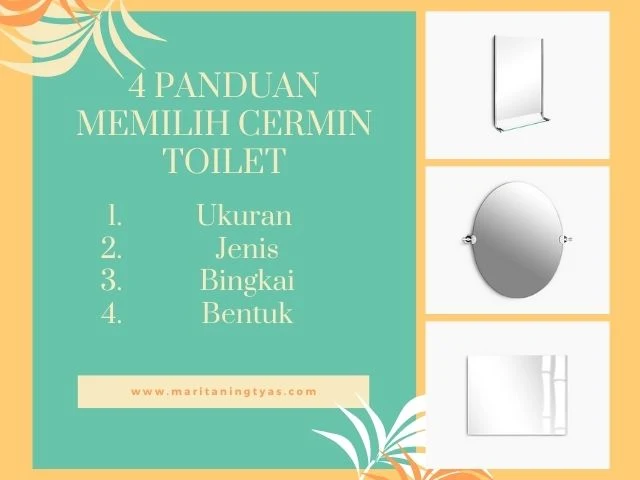 √4 Panduan Memilih Cermin dan Inspirasi Toilet, Serba Istimewa!