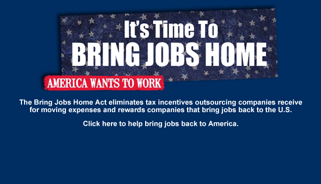 Teamster Nation: Tell Congress: Pass the bill to bring jobs home