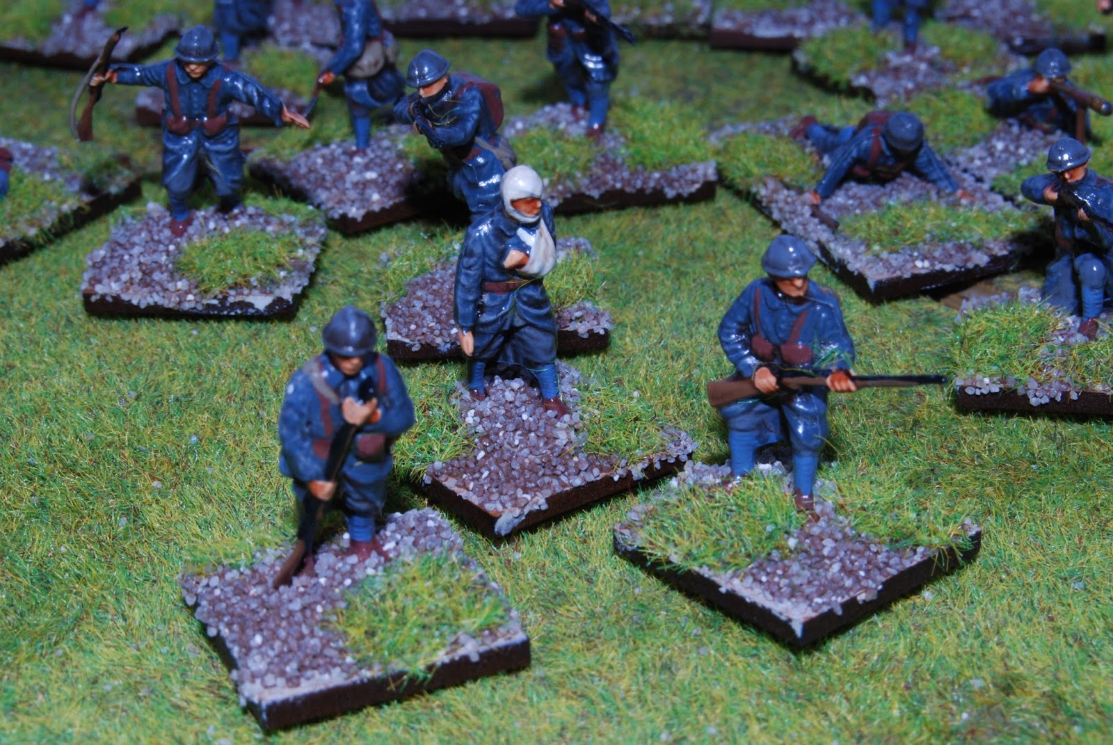 sediment's wargame blog: 20mm WW1 French infantry
