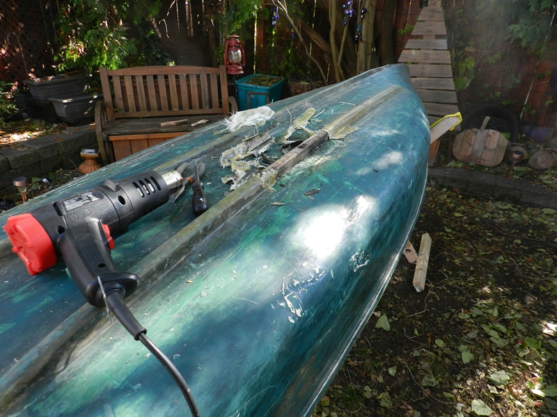 Paddle Making (and other canoe stuff): Trapper Canoe Restoration ...