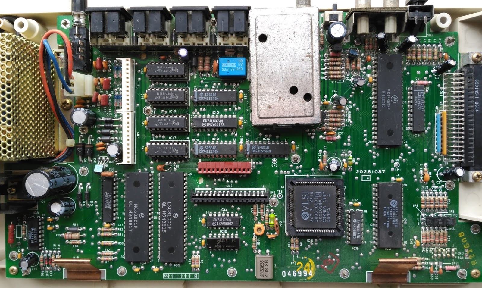 Retro Ordenadores Orty: Ordenador Tandy Color Computer 3 (Co-Co3 ...