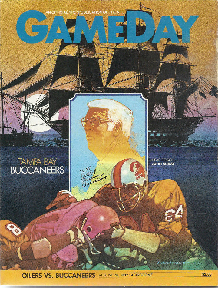 Pro Football Journal Presents: NFL Art: 1982 NFL Game Program Art