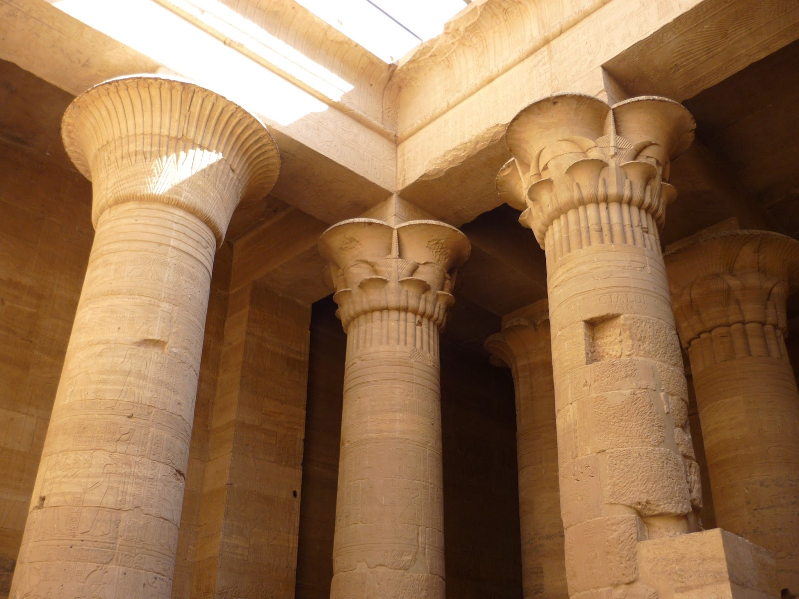 The Ancient Egypt: Philae Island .. The Great Temple of Isis .. Part ( 9 )