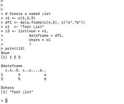 Create a List in R - OindrilaSen