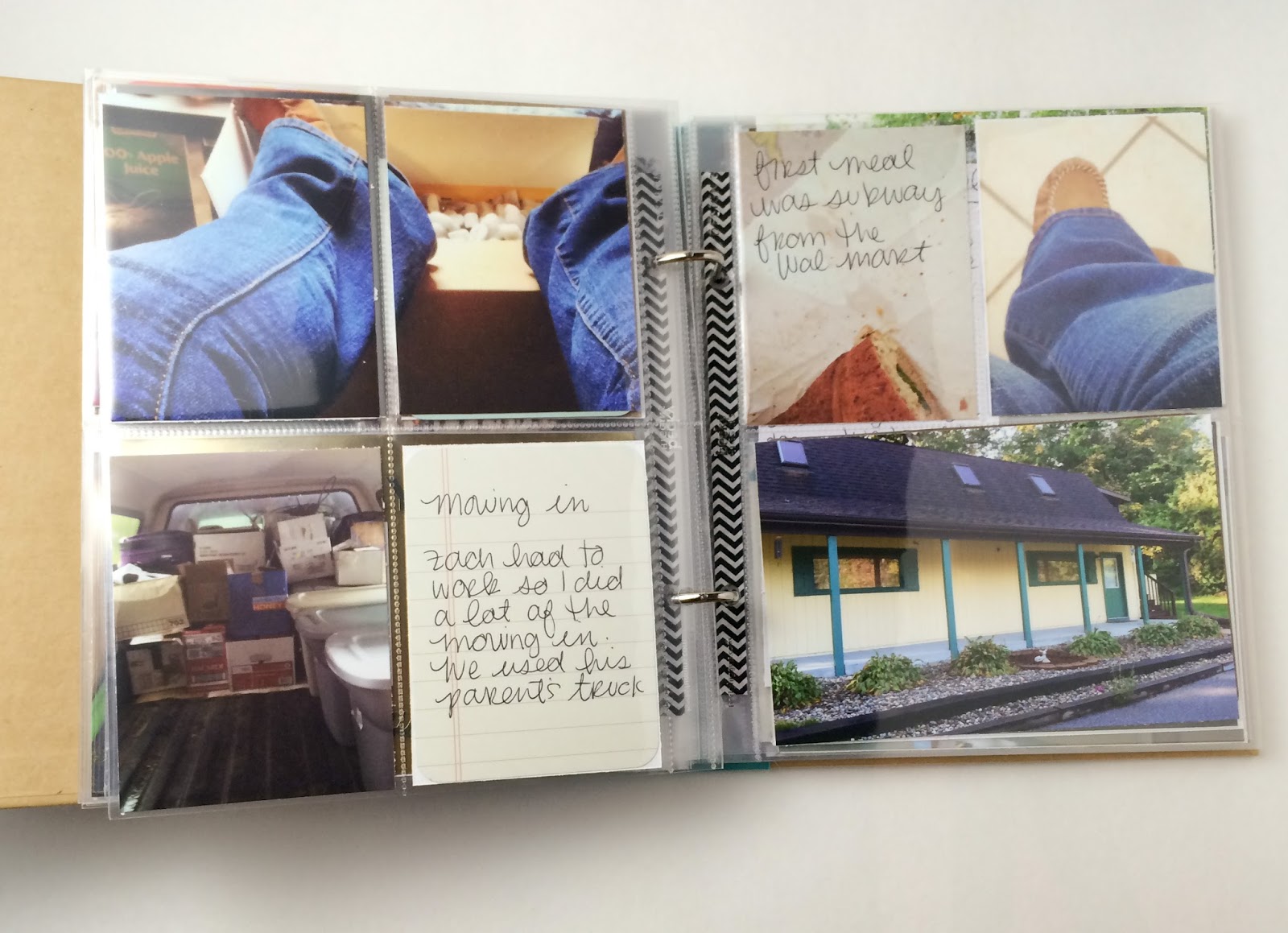 five sixteenths blog: My First Project Life Album