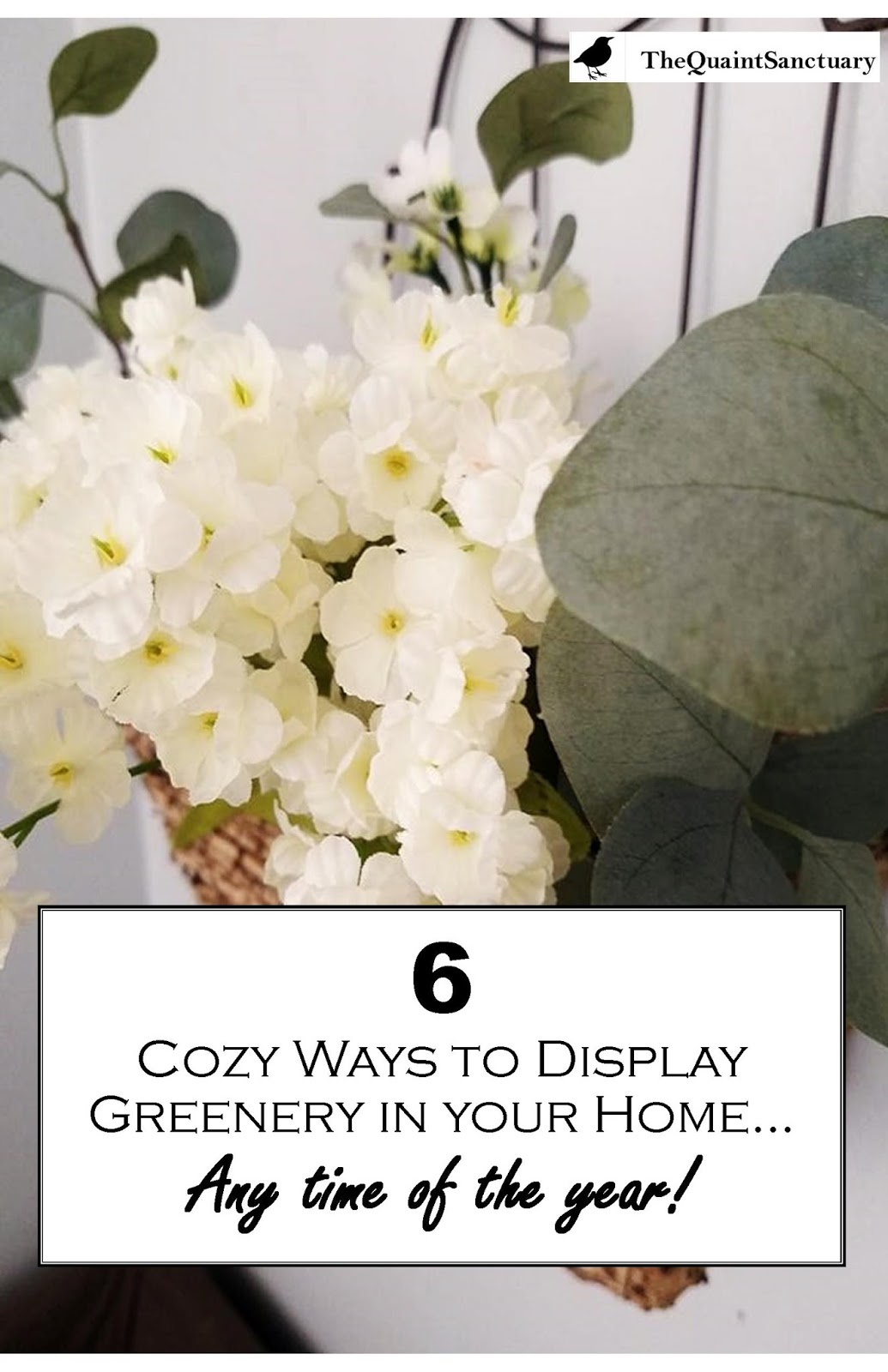 The Quaint Sanctuary: { 6 Cozy ways to Display Greenery in your Home ...