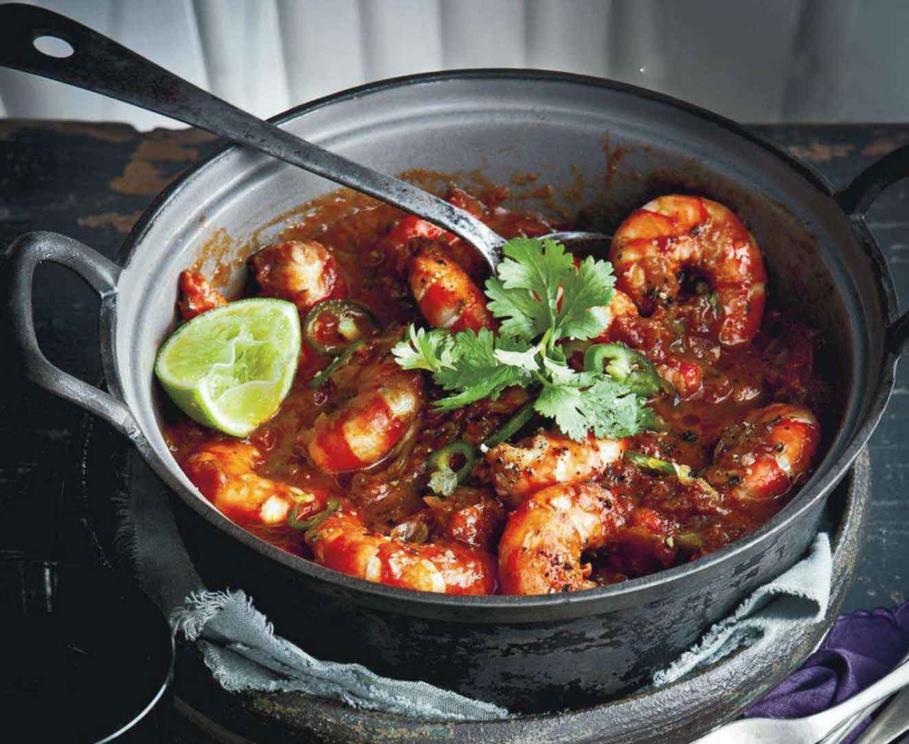 Easy Food Recipes and Cooking: Chilli and Tamarind Prawns