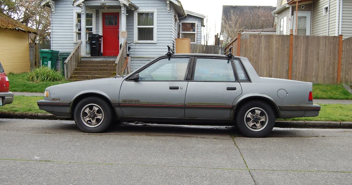 Seattle's Old Cars: 1987 Chevrolet Celebrity Eurosport