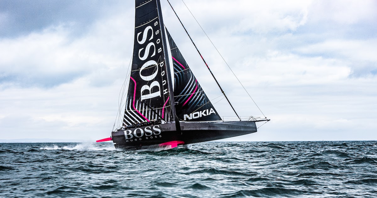 De retour sur l'eau avec Hugo Boss, Alex Thomson, 2e du Vendée Globe ...