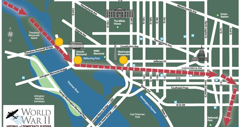 DCNewsroom: Vintage warbirds plan flyover of Washington, DC, later this ...