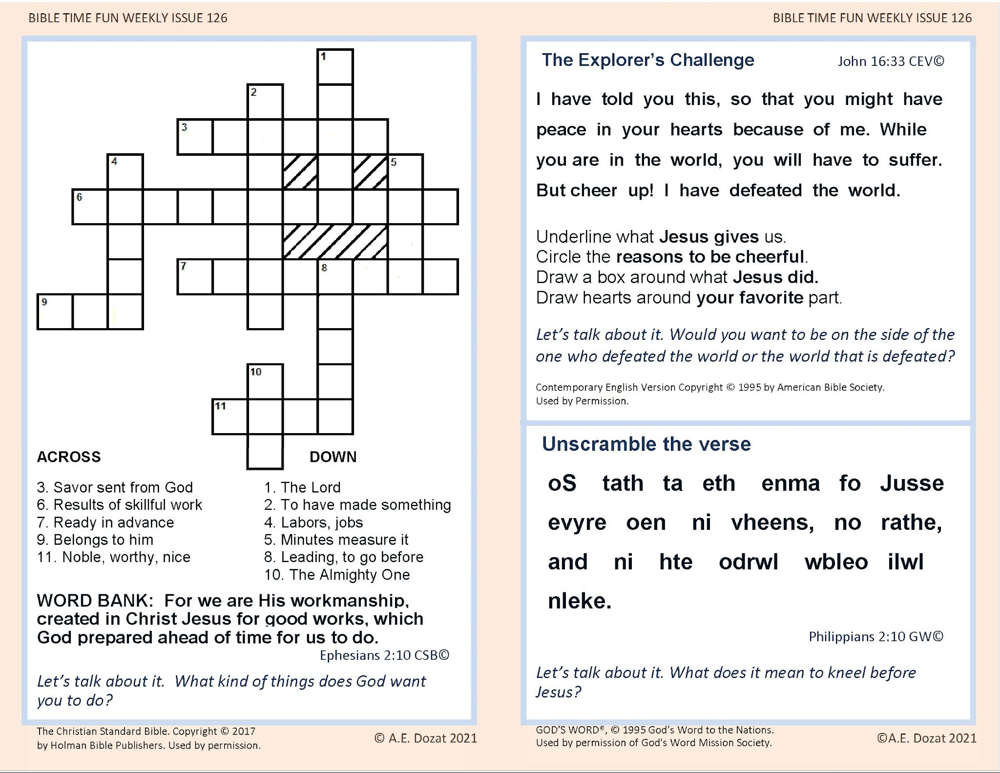 Coloring Pages for Kids by Mr. Adron: Free Printable Kid's Bible ...