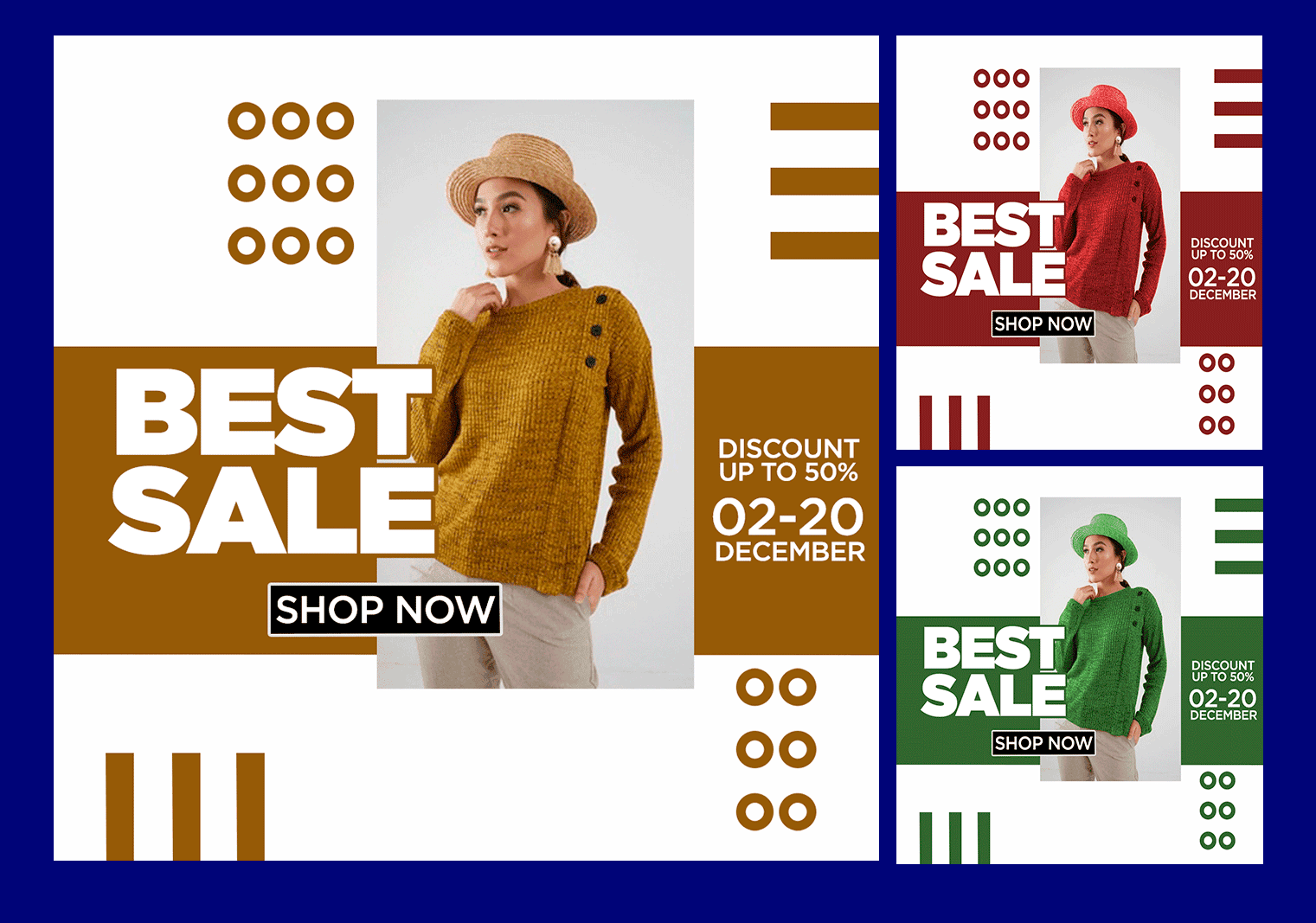 Contoh Template Postingan Instagram Keren - Design #2 - Mattemplate ...