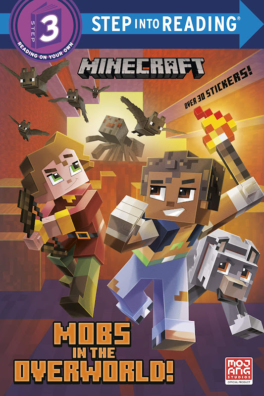 Minecraft Step Into Reading: Mobs in the Overworld! Book Item ...