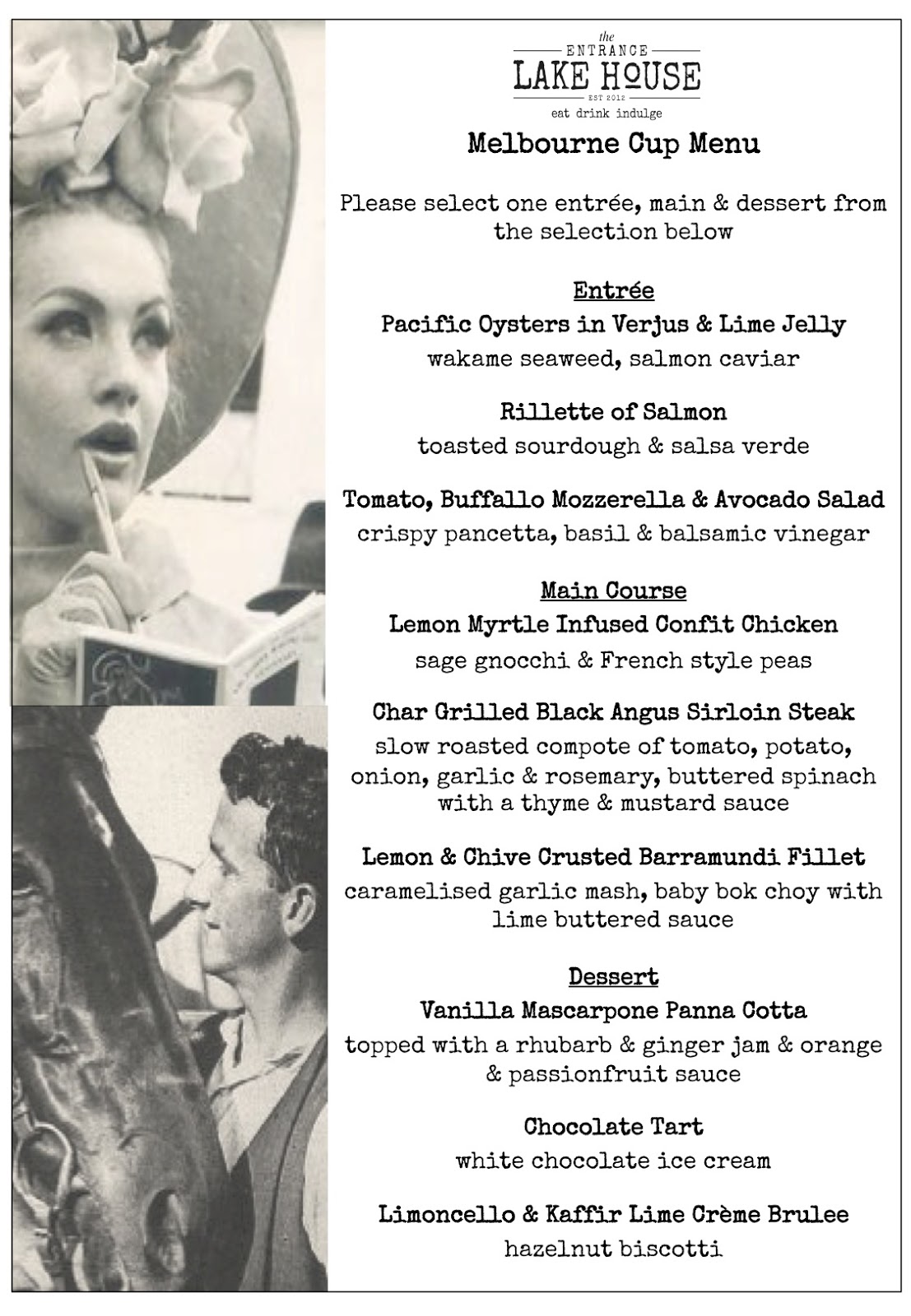 The Entrance Lake House: The Melbourne Cup at The Entrance Lake House