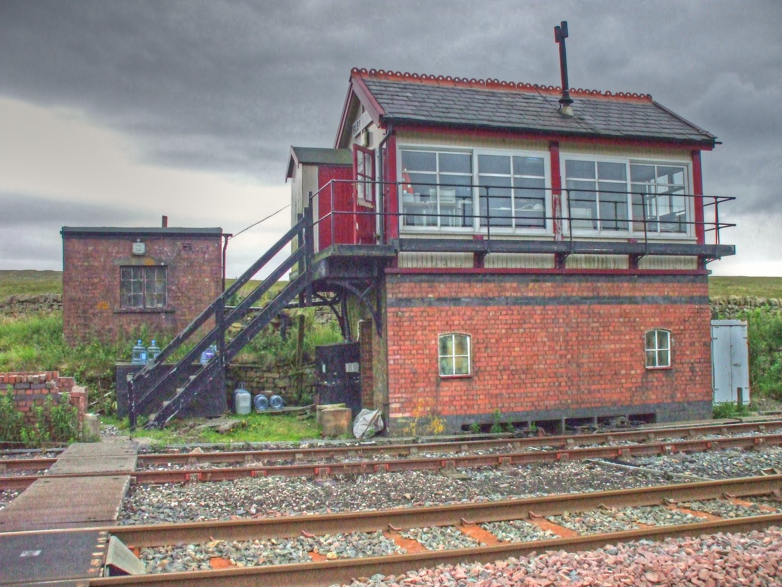 MainlinePhotographic: HDR Image of Blea Moor Signal Box