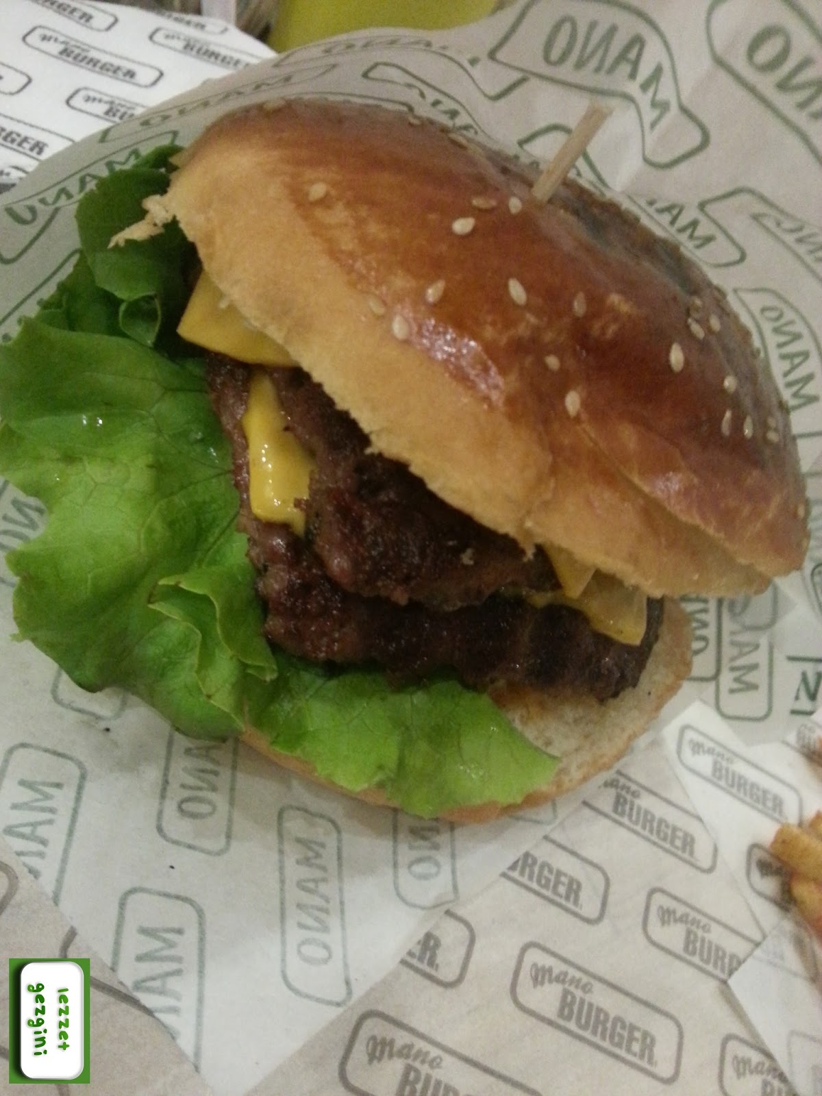 Lezzet Gezgini; Gezdim, Buldum, Yedim, Doydum..: Mano Burger ...