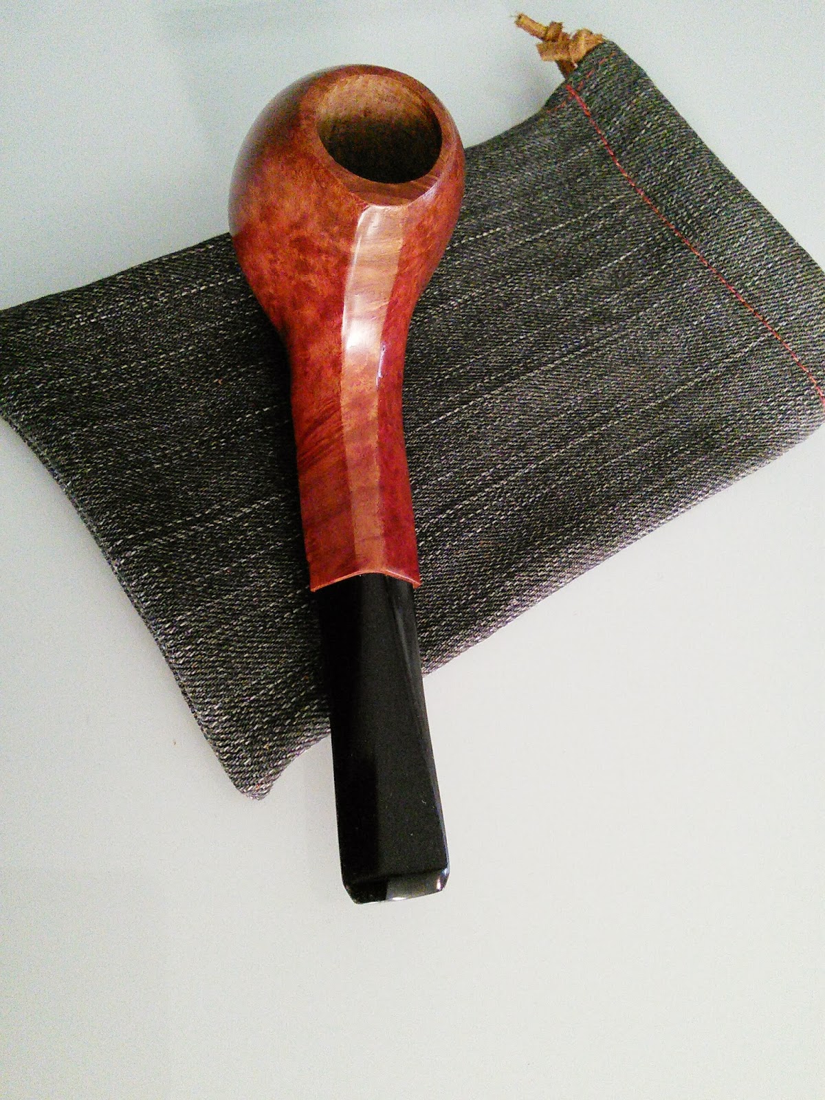 Rex Walden Pipes: Straight Cobra Briar Billiard Tobacco Pipe with ...