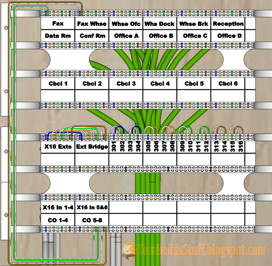 X16 Small Business Phone 110 Wiring Diagram