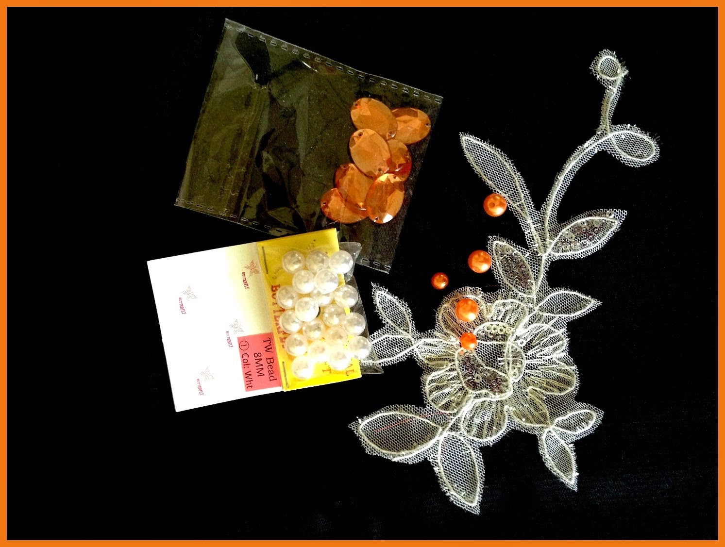 Mohd Faiz Haikal: CARA JAHIT MANIK DAN LACE 2 : CORAK MANIK