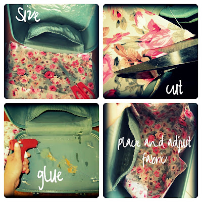 DIY Redo Suitcase - The Secret Life of a Bellydancer