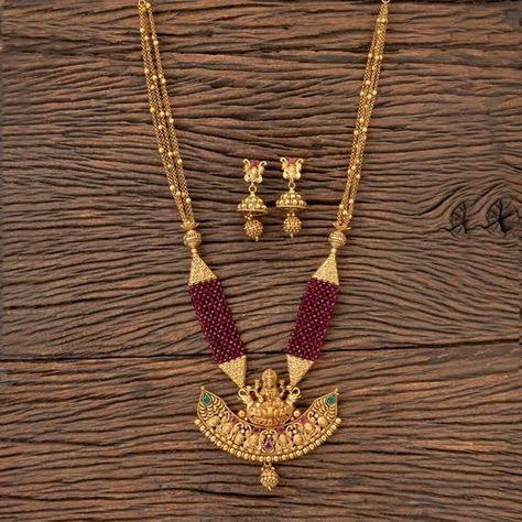 Real Moti/Pearl Antique Gold Jewelry