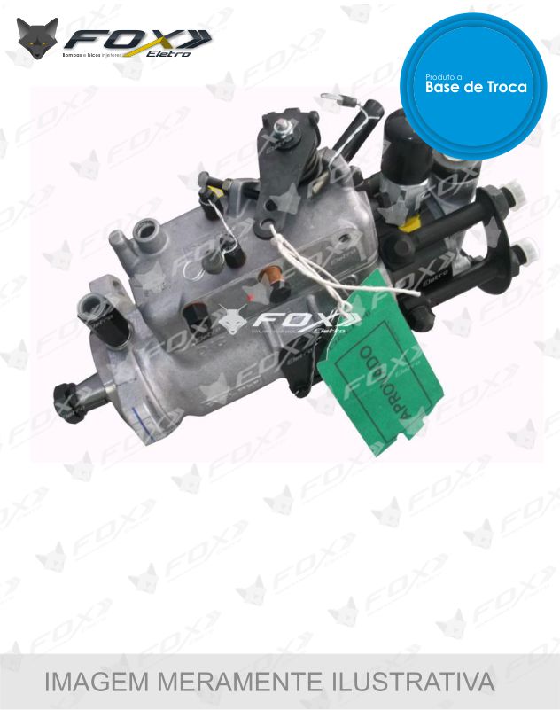 Bomba Injetora Valtra BH165 Dp100 6 Cil 620DS (Base de troca) - Fox Eletro