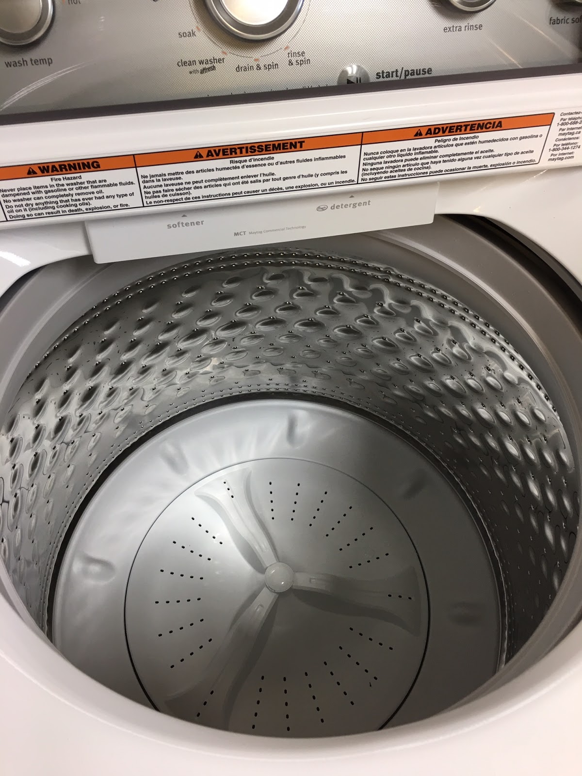 Content in a Cottage: New Maytag Washing Machine LOVE