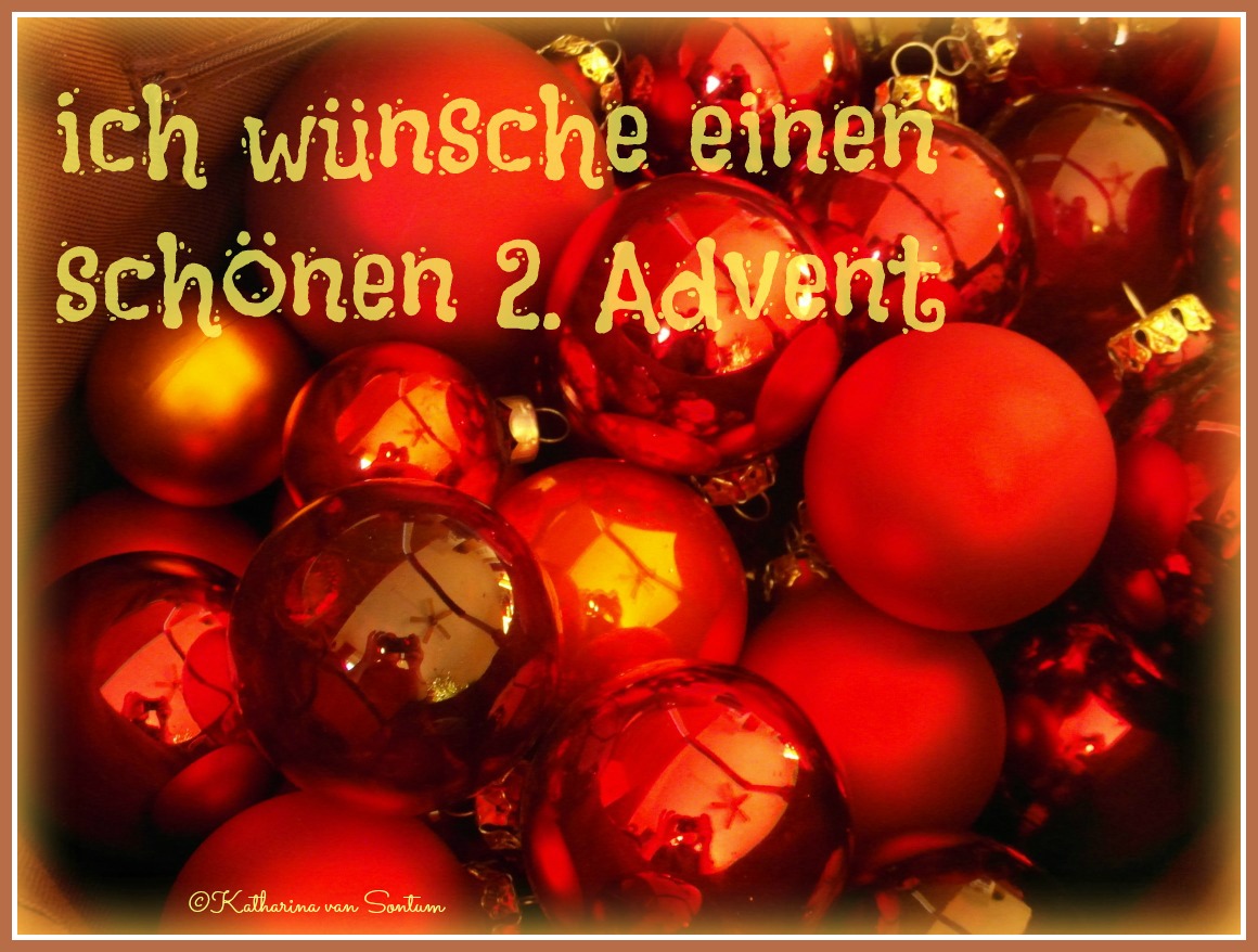 ich hab da mal was ausprobiert: einen schönen 2. Advent
