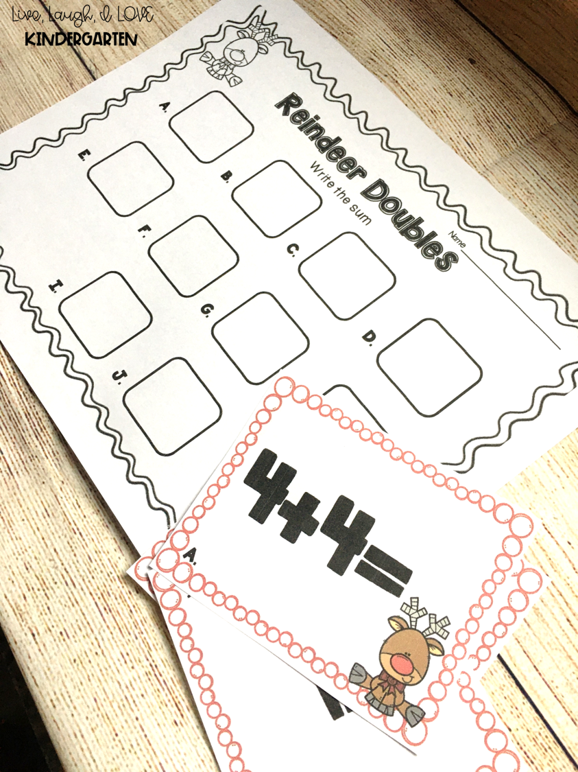 I Created A Christmas Themed Math Center To Practice Those Double Facts i-created-a-christmas-themed-math-center-to-practice-those-double-facts