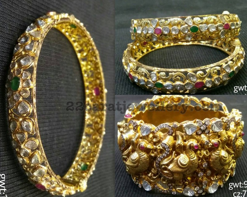 Latest Pachi Work Bangles - Jewellery Designs