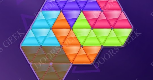 Block! Triangle Puzzle Intermediate Level 2 Solution ~ Doors Geek