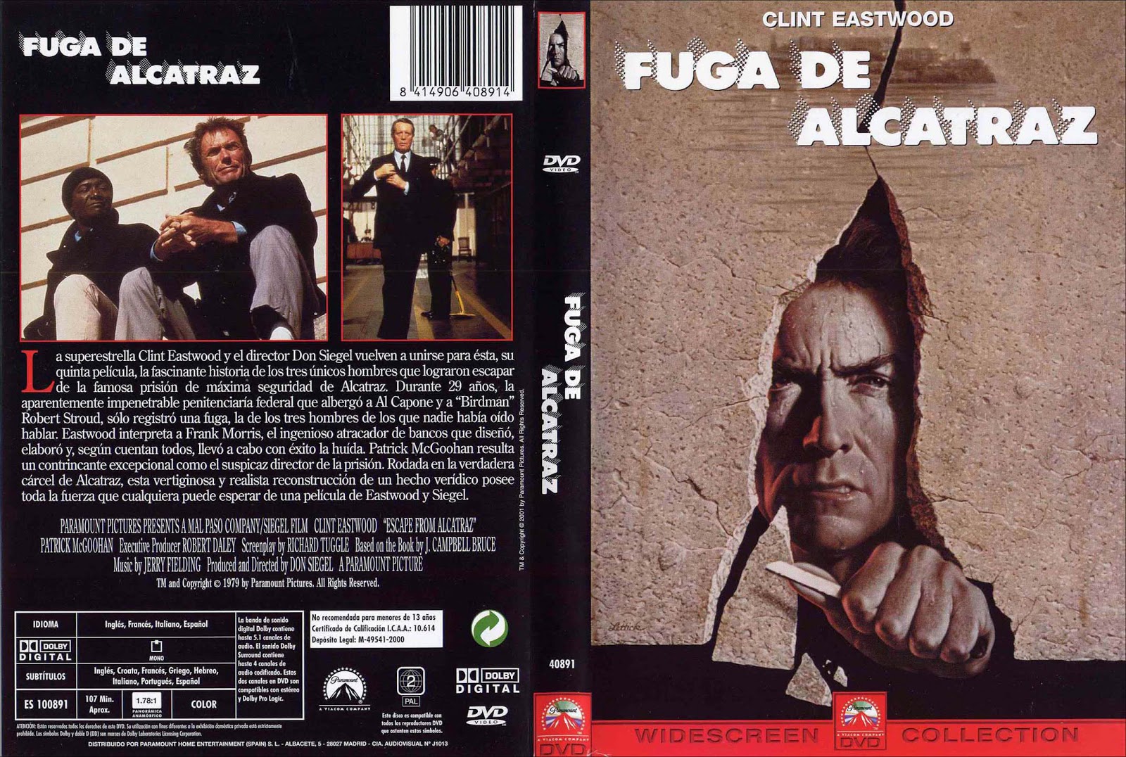 LA FUGA DE ALCATRAZ 1979