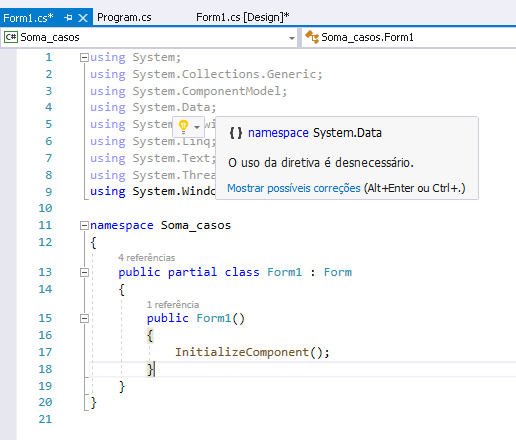 Equipe 3do: Aprenda a programar 7 - C#