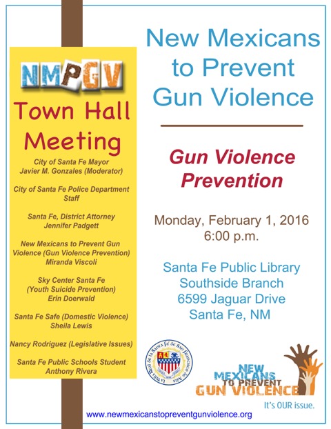 Icarus... the Santa Fe Public Library Blog: New Mexicans to Prevent Gun ...